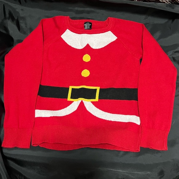 L.O.L. Vintage | Shirts & Tops | Lol Vintage Red Santa Sweater For Kids ...
